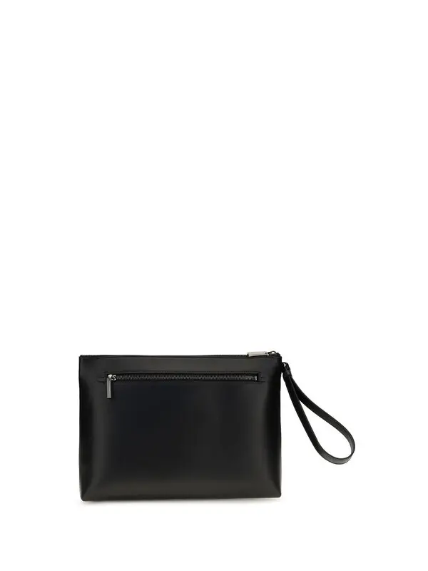 CHRISTIAN LOUBOUTIN Kosmica Leather Clutch
