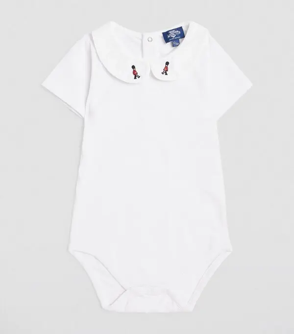 Trotters Embroidered Milo Bodysuit