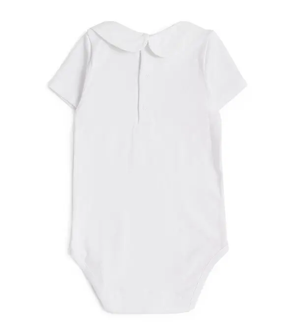 Trotters Embroidered Milo Bodysuit