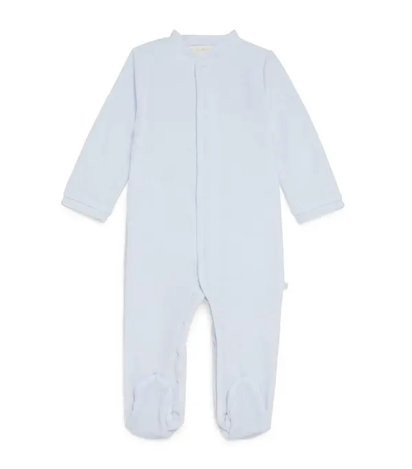 MARIE-CHANTAL Velour Angel Wing All-in-one - Blue