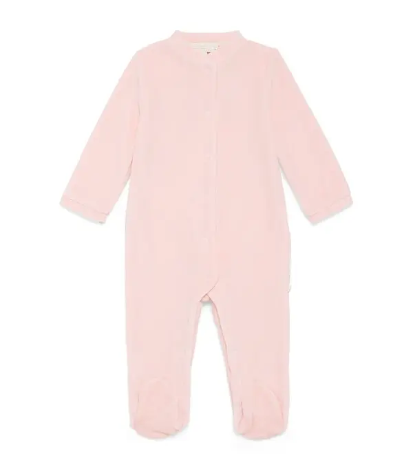 MARIE-CHANTAL Velour Angel Wing All-in-one - Pink