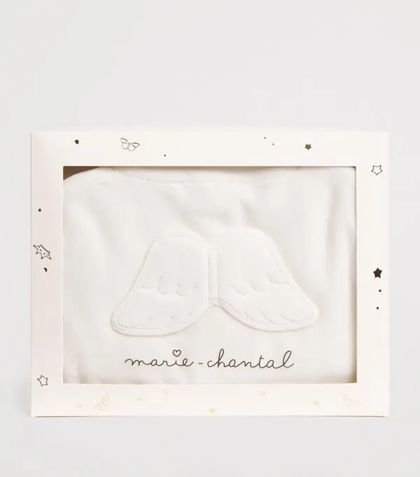MARIE-CHANTAL Velour Angel Wing All-in-one - Ivory