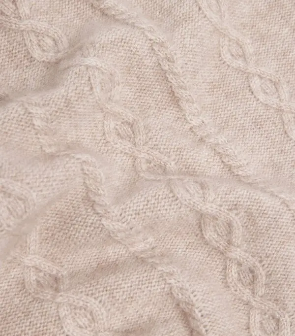 MARIE-CHANTAL Wool-cashmere Cable-knit Playsuit