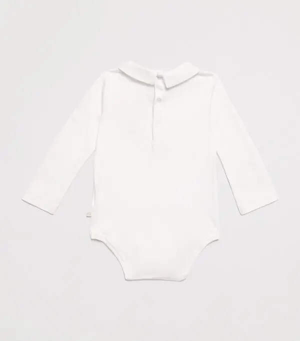 MARIE-CHANTAL Pima Cotton Embroidered Bodysuit