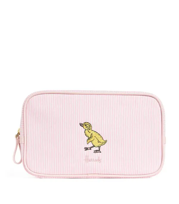 Harrods Stripe Embroidered Nursery Pouch
