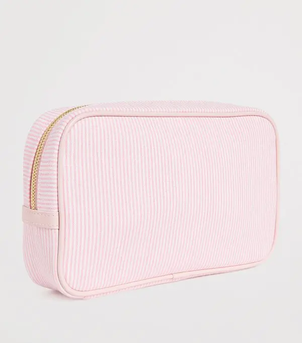 Harrods Stripe Embroidered Nursery Pouch