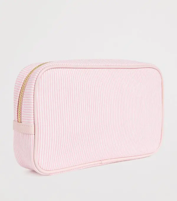Harrods Stripe Embroidered Nursery Pouch