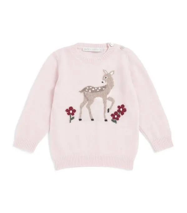 PER TE Wool-cashmere Jacquard Sweater