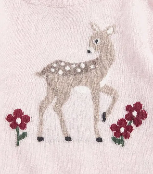 PER TE Wool-cashmere Jacquard Sweater