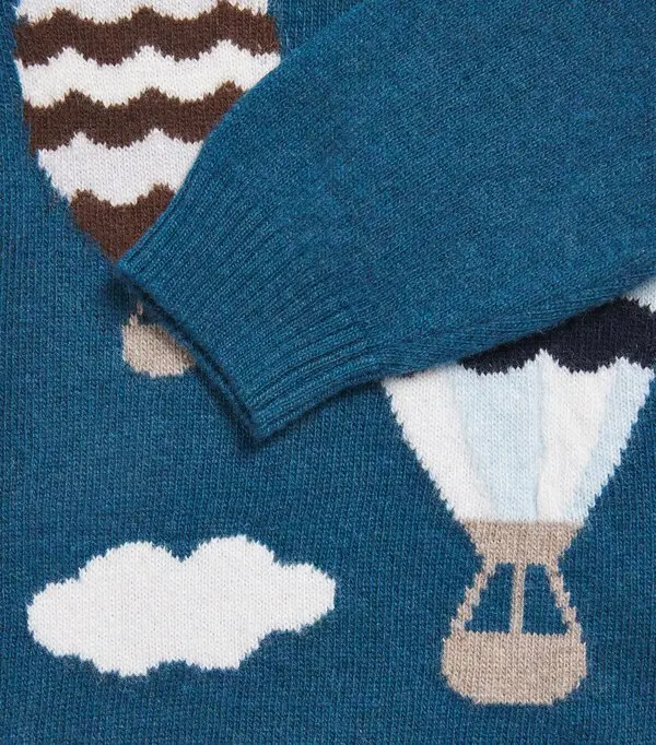 PER TE Hot Air Balloon" Knit Sweater