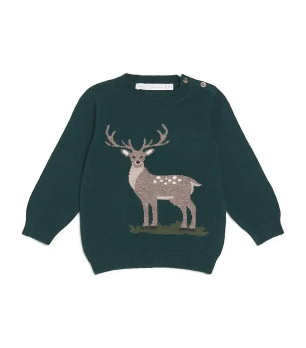 PER TE Wool-cashmere Jacquard Sweater