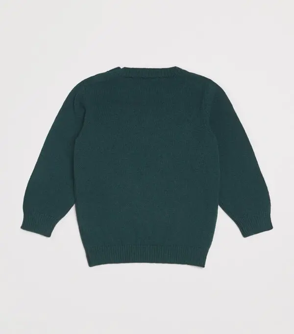 PER TE Wool-cashmere Jacquard Sweater