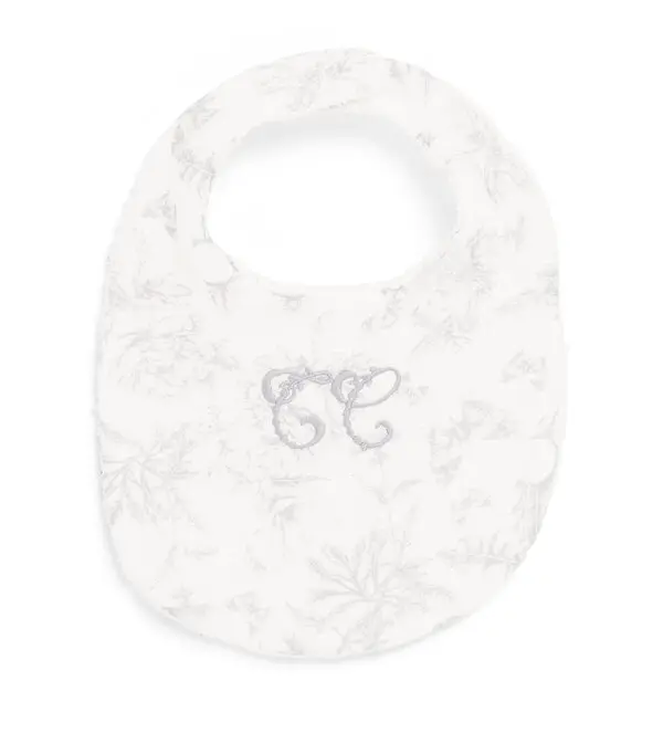 TARTINE ET CHOCOLAT Cotton Toile De Jouy Bib