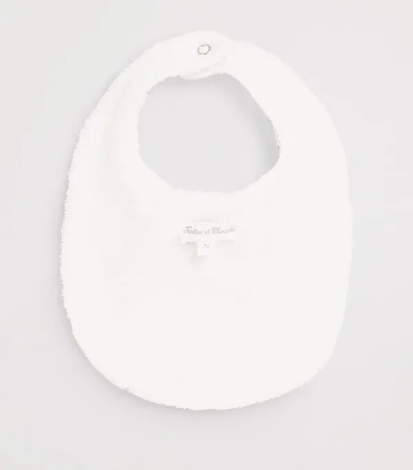 TARTINE ET CHOCOLAT Cotton Toile De Jouy Bib