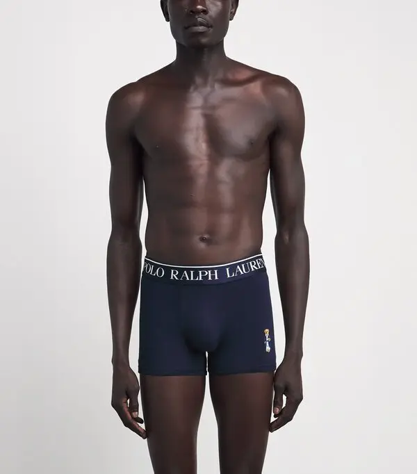 Polo Ralph Lauren Stretch-cotton Polo Bear Trunks