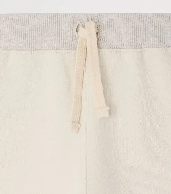 Bonpoint Organic Cotton Blend Sweatpants With Embroidered Graphic