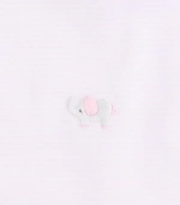 KISSY KISSY Cotton Stripe Elephant Bib