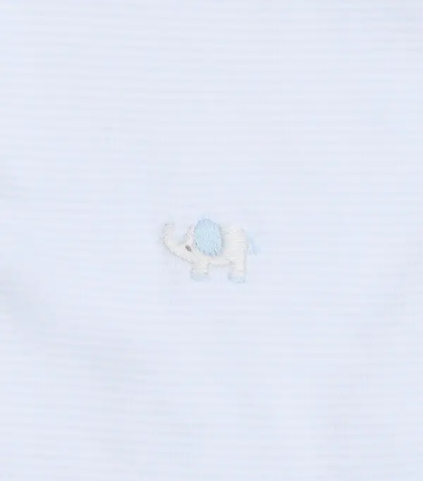 KISSY KISSY Cotton Stripe Elephant Bib