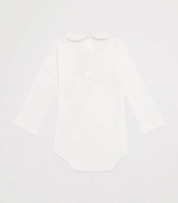 MARIE-CHANTAL Pima Cotton Embroidered Bodysuit