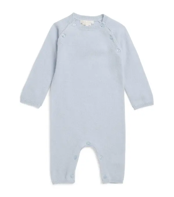 MARIE-CHANTAL Cashmere Angel Wings Ariel Playsuit - Blue