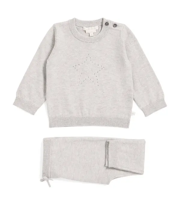 MARIE-CHANTAL Star Detail Sweater And Sweatpants Set