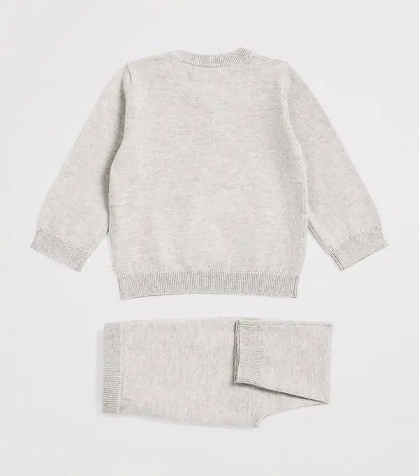 MARIE-CHANTAL Star Detail Sweater And Sweatpants Set