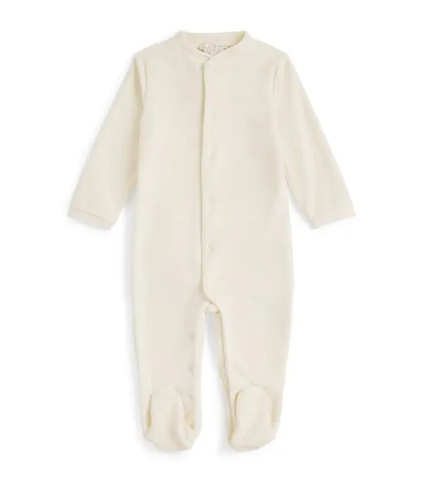 MARIE-CHANTAL Velour Angel Wing All-in-one - Ivory