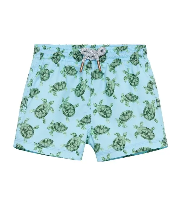 Trotters Daddy & Me Turtle Swim Shorts