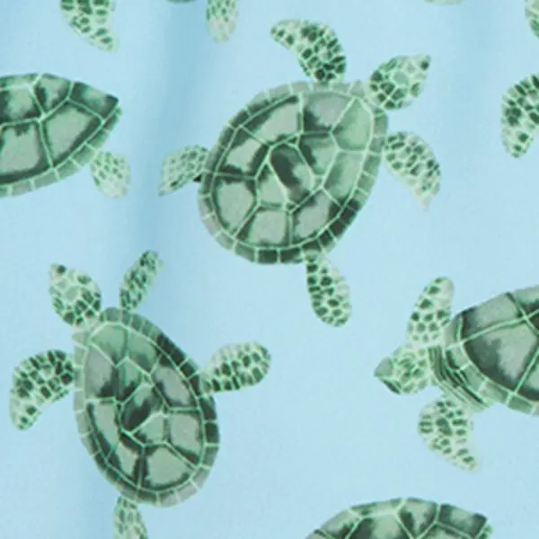 Trotters Daddy & Me Turtle Swim Shorts