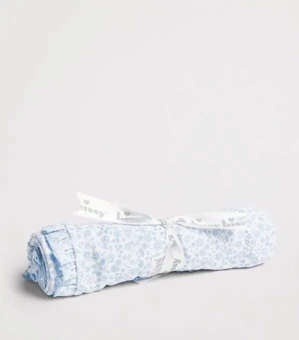 KISSY KISSY Pima Cotton Floral Blanket