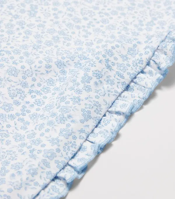 KISSY KISSY Pima Cotton Floral Blanket