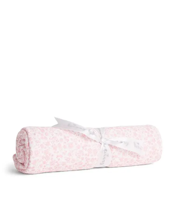 KISSY KISSY Pima Cotton Floral Blanket