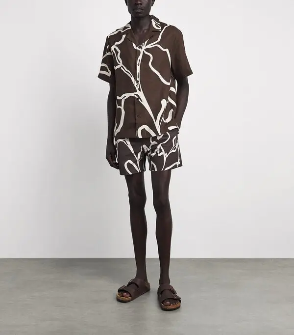 Frescobol Carioca Printed Rio Swim Shorts