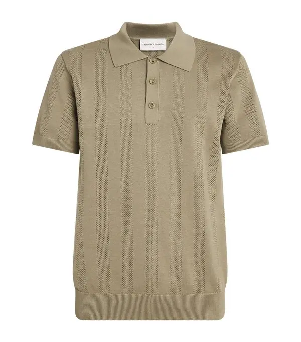 Frescobol Carioca Cotton Vidal Polo Shirt