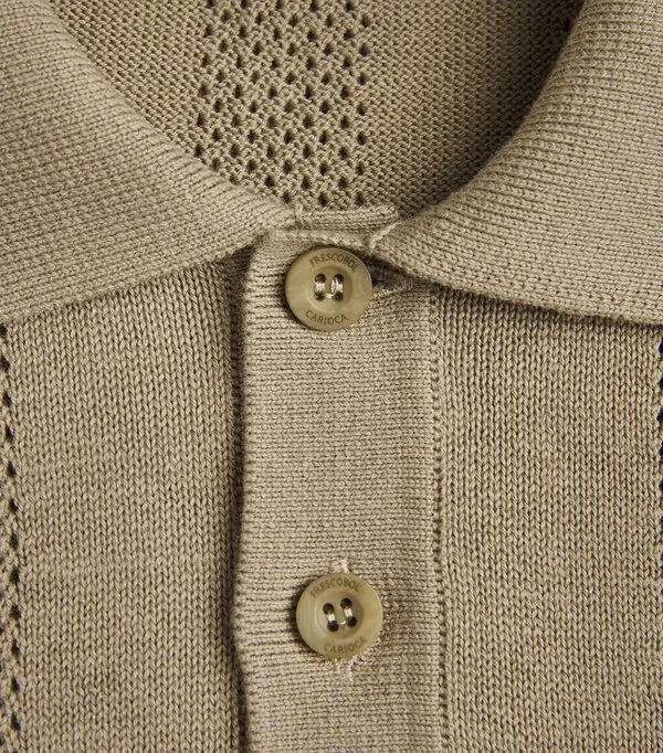 Frescobol Carioca Cotton Vidal Polo Shirt