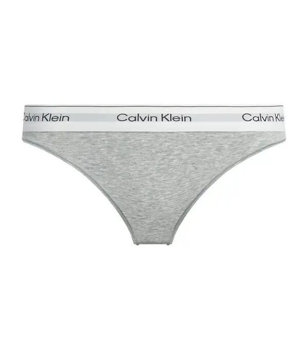 Calvin Klein Cotton-blend Icon Briefs - Grey