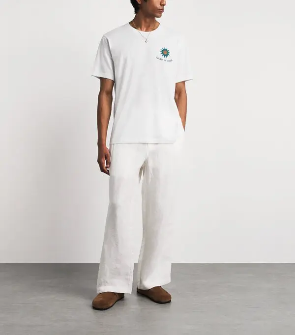 Frescobol Carioca Cotton-linen Dinis T-shirt
