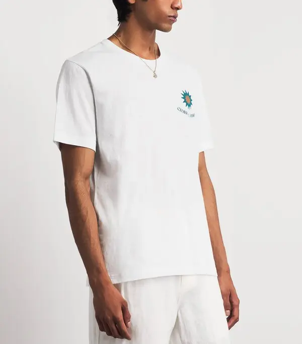 Frescobol Carioca Cotton-linen Dinis T-shirt