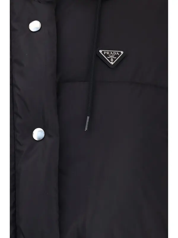 Prada Padded High-collar Jacket