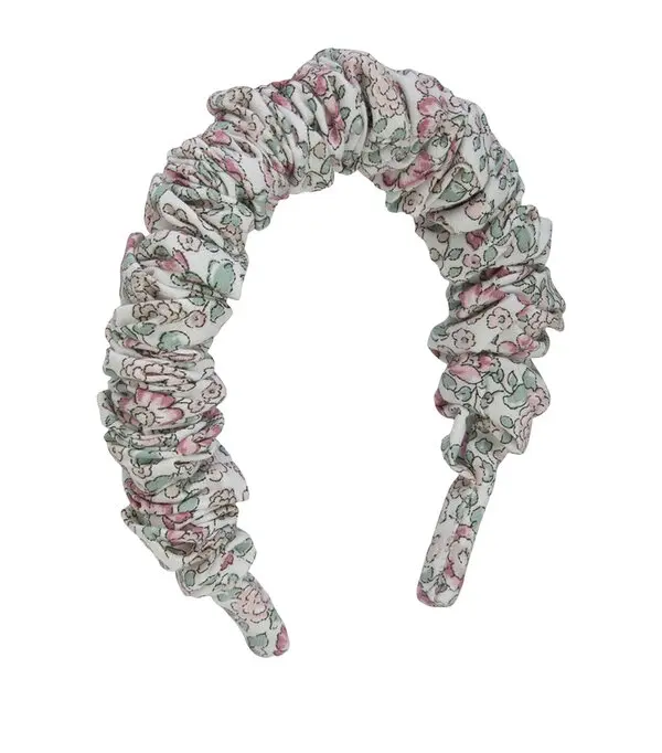 Trotters Cotton Arabella Scrunchie Headband - Pink