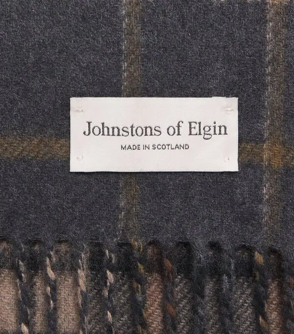 Johnstons Of Elgin Cashmere Double-face Scarf
