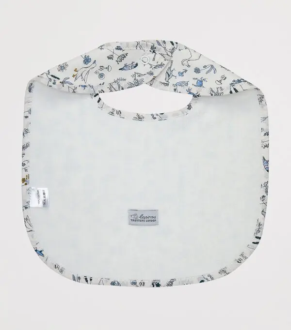 Trotters Cotton Theo Print Bib
