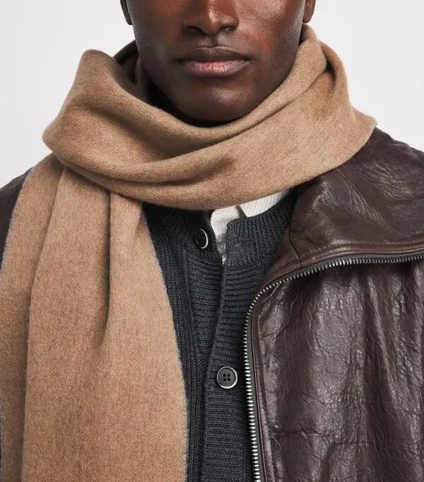 Johnstons Of Elgin Cashmere Double-face Scarf