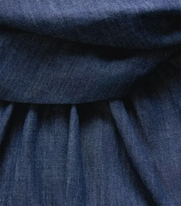 Altuzarra Cotton Chambray Penny Midi Dress