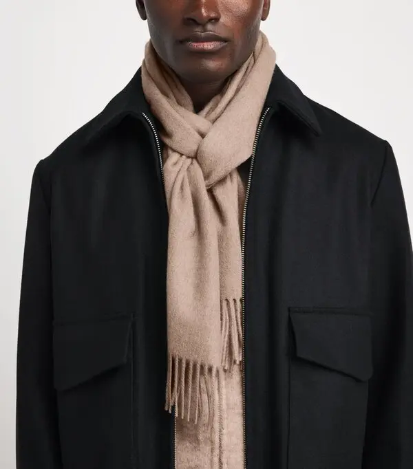 Johnstons Of Elgin Natural Cashmere Scarf