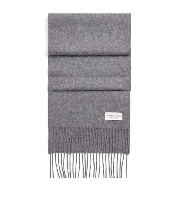 Johnstons Of Elgin Natural Cashmere Scarf