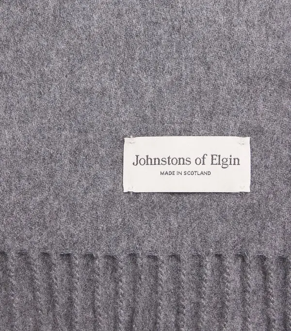 Johnstons Of Elgin Natural Cashmere Scarf