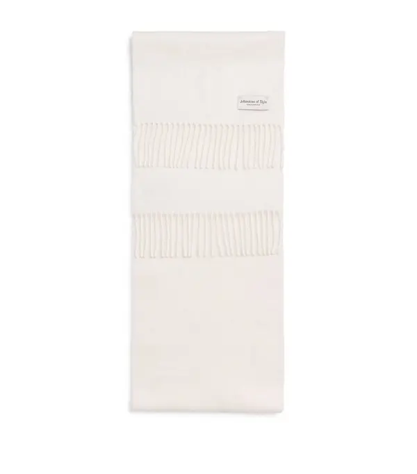 Johnstons Of Elgin Natural Cashmere Scarf