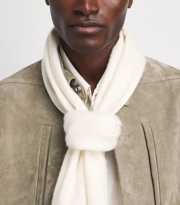 Johnstons Of Elgin Natural Cashmere Scarf