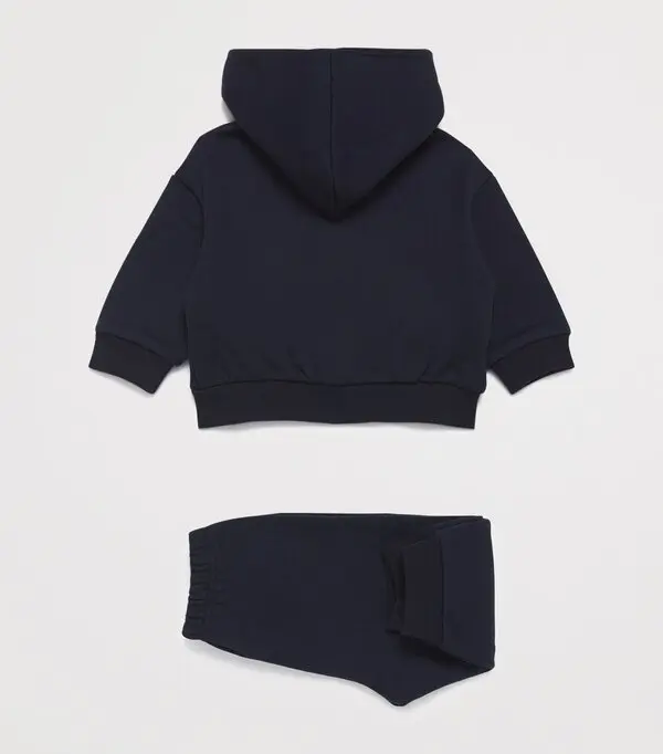 IL GUFO Cotton Zip-up Hoodie And Sweatpants Set